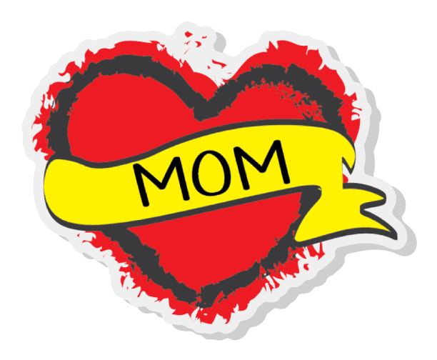 Mom Tattoo Pin Acrylic – The Norway Dakota Company